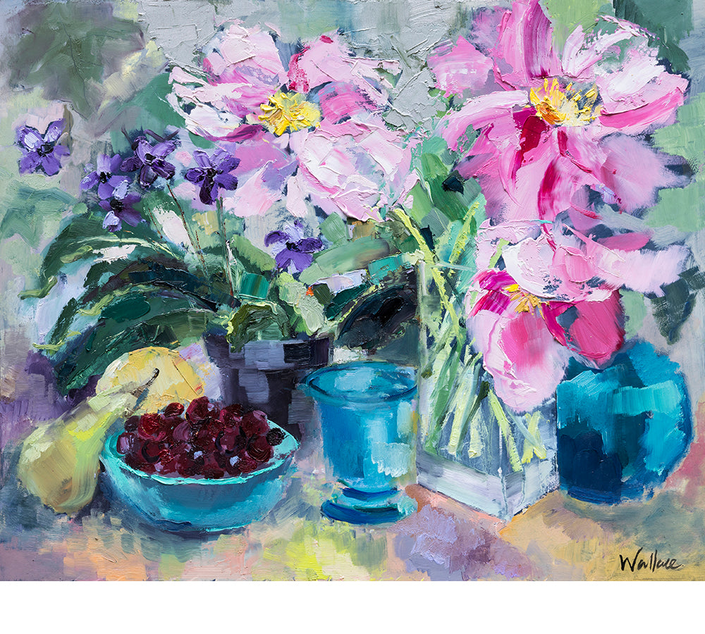 Peony Still Life – Laura Wallace Art
