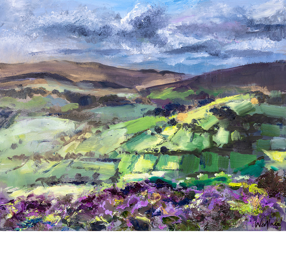 View from Beamsley Beacon – Laura Wallace Art