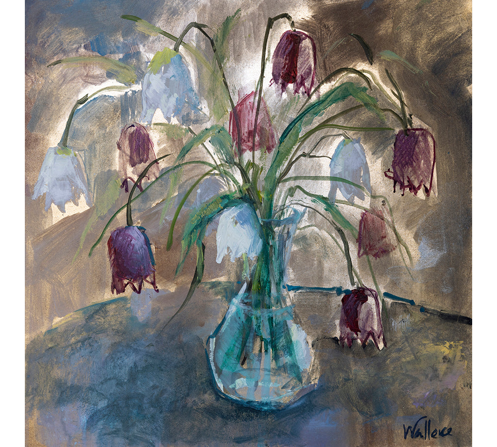 Fritillaria in Glass – Laura Wallace Art
