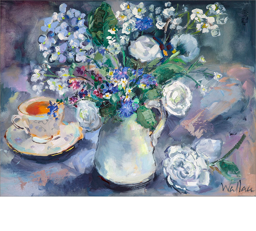 Still Life with Cornflowers – Laura Wallace Art