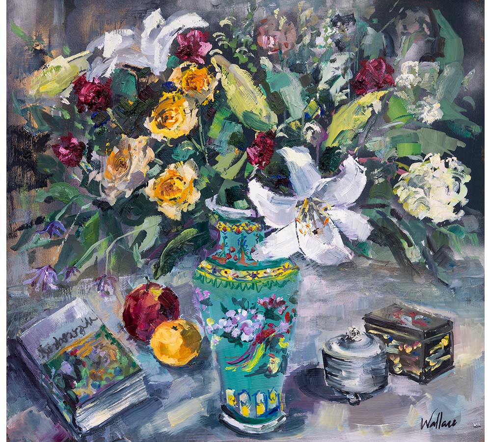 Still Life with Jade Vase – Laura Wallace Art