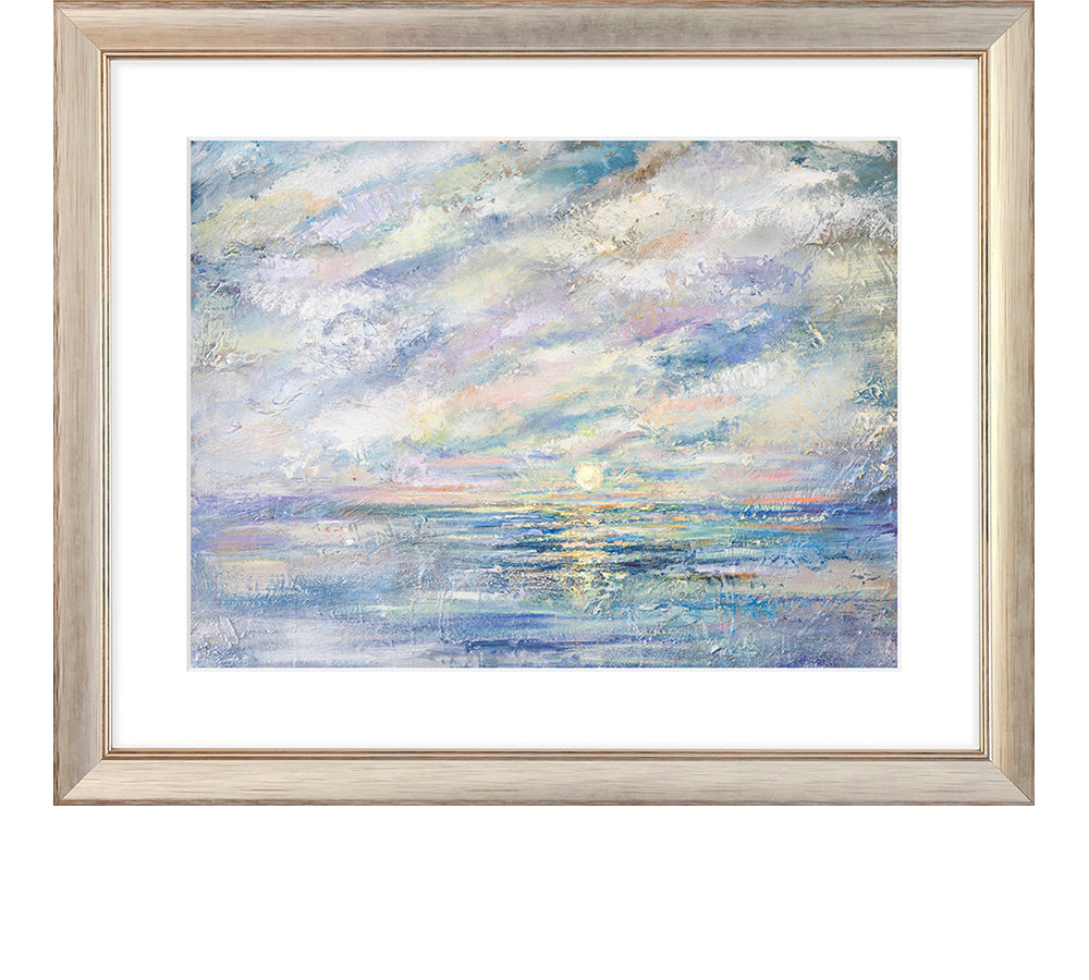 Sunset Over the Sea – Laura Wallace Art
